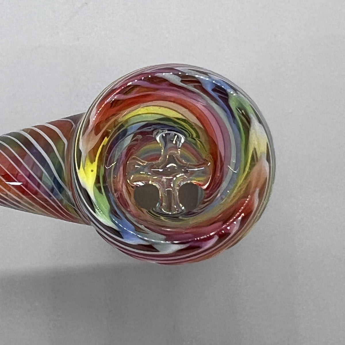 Shamby Glass 18mm Slide #20 (Karma Glass Collab) – Goodfellas SF