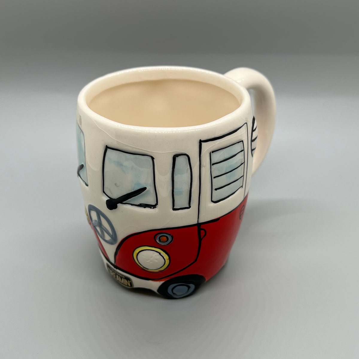 Hippie Bus Round Mug – Goodfellas SF